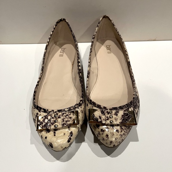 Bar III | Shoes | Python Print Flats 8 2 | Poshmark